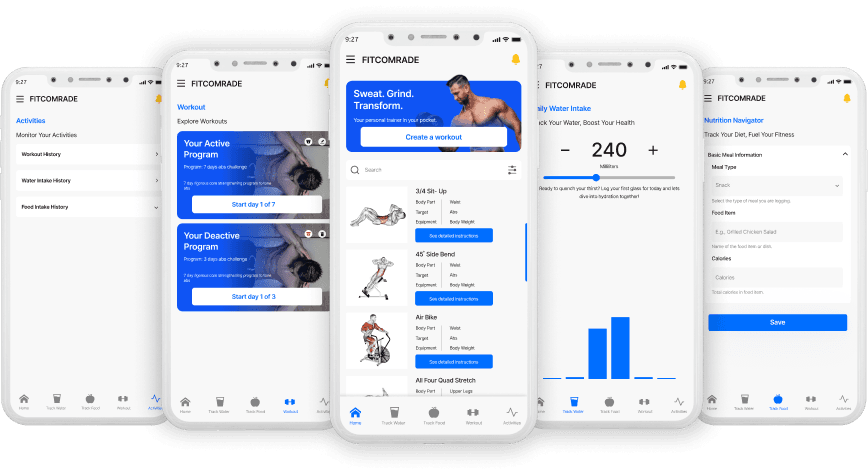 FitComrade | Your Personal Fitness Assistant with AI